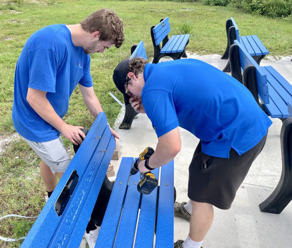 New benches being installed at refuge - SANIBEL-CAPTIVA - Island ...